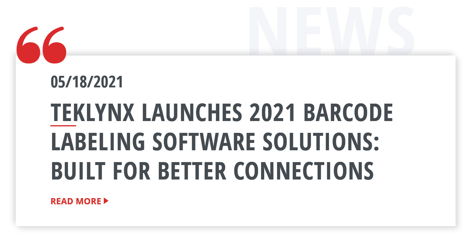 2021 Barcode Labeling Software Built For Better Connections