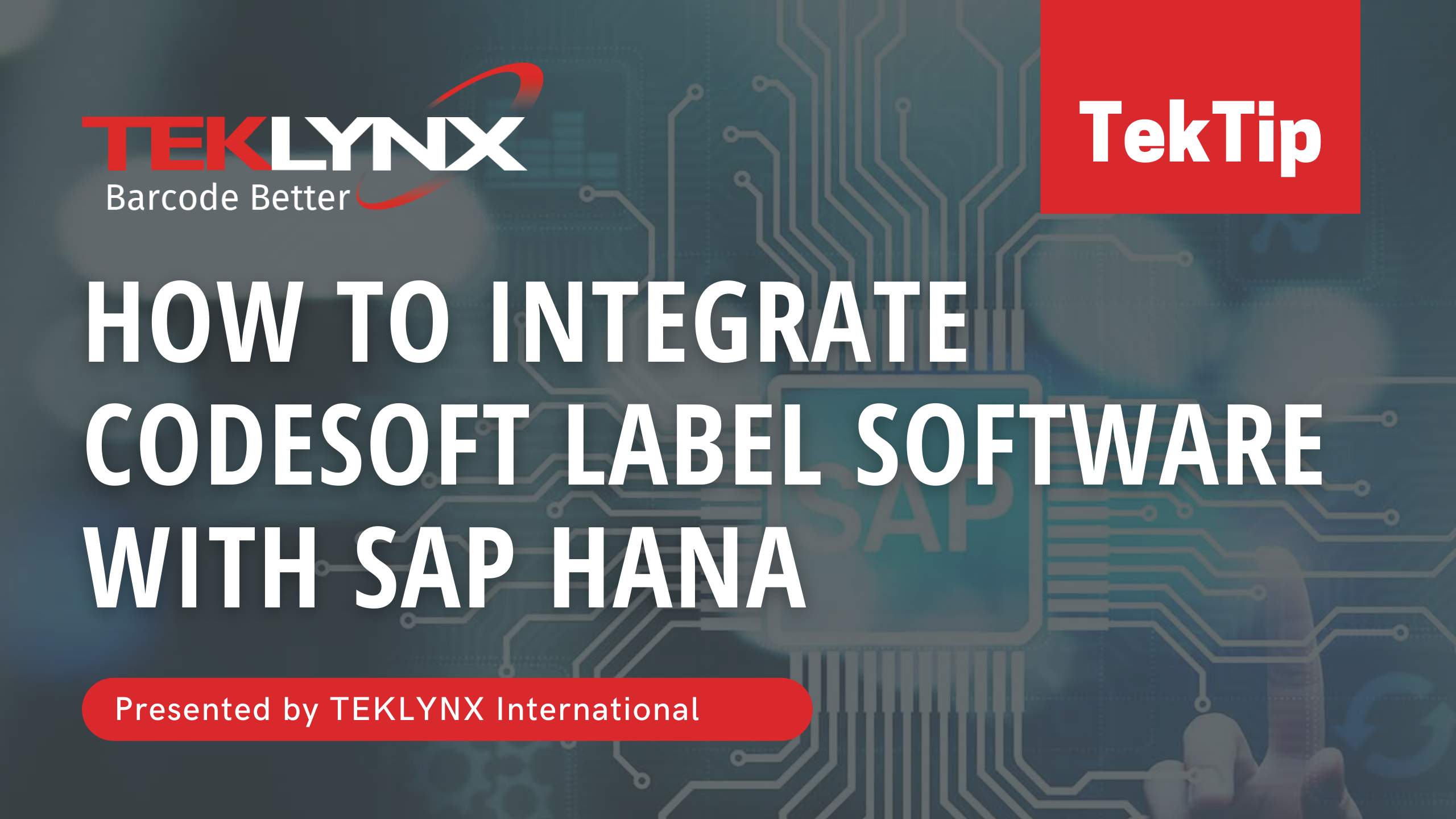 Vídeo: Integrar CODESOFT con SAP HANA