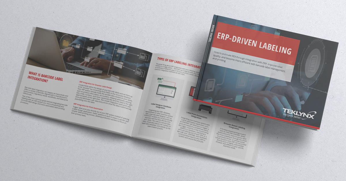 eBook: ERP-Driven Labeling | TEKLYNX